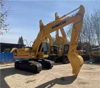China PC200-8 Used Komatsu Excavator Yellow Track Length 2840mm for sale