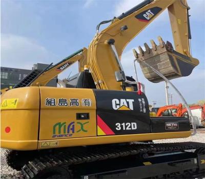 China Cate 312D Secondhand Crawler Excavator Bucket Capacity  1.0~1.5m³ for sale