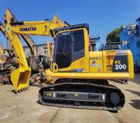 China 6 Cylinders Used Crawler Excavator 18Ft Depth Second Hand Komatsu Excavator for sale