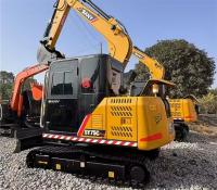 China 0.12~0.32m³ Bucket capacity Orange Second-hand Good Condition Sany75C Excavator 7280Kg for sale