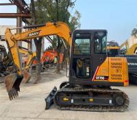 China Second Hand 7 Ton SANY SY75C PRO Excavator Construction Multi Function Digger for Sale for sale