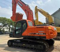 China Orange Used Wheel Excavator DX225LC Doosan Backhoe Used Excavator for sale