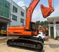 China Orange Used Wheel Excavator DX225LC Doosan Backhoe Used Excavator for sale