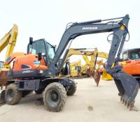 China Secondhand Doosan Hydraulic Excavator Pre Owned Excavator 7530mm Radius for sale