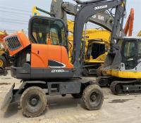 China Secondhand Doosan Hydraulic Excavator Pre Owned Excavator 7530mm Radius for sale