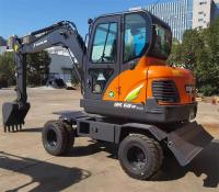 China DX60W Used Doosan Excavator 2.9m Arm Used Excavator Machine for sale
