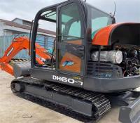 China Refurbished Doosan Hydraulic Excavator DH60-7 Max Digging Height 9660mm for sale