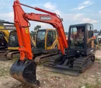 China Refurbished Doosan Hydraulic Excavator DH60-7 Max Digging Height 9660mm for sale