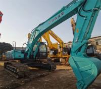 China Four Stroke Excavator Second Hand Kobelco SK210LC Reconditioned for sale