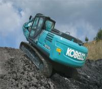 China Green Used Kobelco Excavator Hydraulic SK210LC for sale