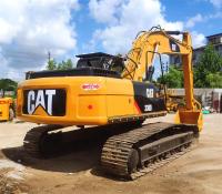 China 20-Ton Crawler type Second-hand Cate Excavator 320DHydraulic with Engine modelCAT C6.4ACERT for sale