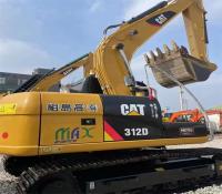 China Second-hand Good Condition  Excavator  0.52m³ Bucket capacity  CAT 312D with Engine modelC4.2ACERT for sale