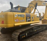 China Yellow Used Digging Equipment 22t Used Mini Excavator Komatsu pc240lc for sale