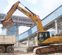 China 21000kg Pre Owned Excavator 21 Ton Large Scale Excavator Used for sale