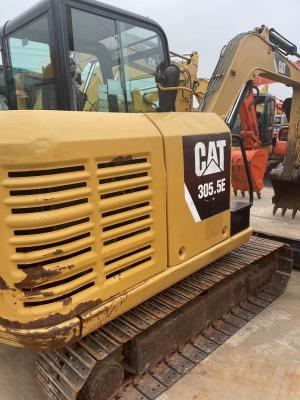 China Second-hand Cate 305.5E Excavator with Hydraulic Power and Bucket capacity  0.22m³ for sale
