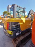 China Factory price  Second Hand 6 tons Mini Vollvo EC60C  Hydraulic Crawler Excavator for Utility Installation for sale