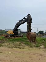 China Yellow Second Hand Vollvo EC120D  Hydraulic Crawler Excavator  for Heavy Duty Track Applications for sale