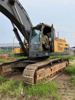 China Yellow Second Hand Vollvo EC120D  Hydraulic Crawler Excavator  for Heavy Duty Track Applications for sale