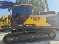 China 123kw power18100kg Second Hand Vollvo EC210D Hydraulic Crawler Excavator with D5E Engine Model for sale