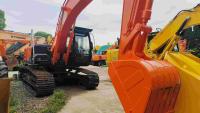 China Good condition 19400KG Orange Second-hand Hitachi Excavator Zx200 with  3.4/5.5km/h  Walking Speed for sale