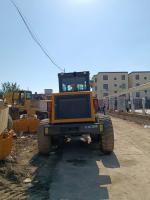 China Enclosed Diesel Grader With Rear Ripper Attachment 1200 Working Hours for sale