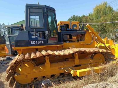 China Used High Efficiency SHANTUI SD16TL Bulldozer Good Condition With Low Work Time for sale