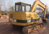 China 6920KG  Second-hand Cate E70B Crawler Type Hydraulic Excavator with Power 40.3kw for sale
