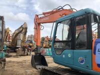China Good condition Second-hand 19400KG Orange Hitachi Excavator Zx200 with ISUZU AA-6BGIT Engine for sale