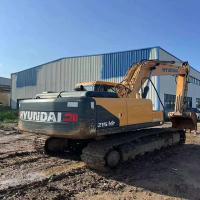 China Hyundai 215 Excavator Hyundai 215vs Backhoe Hydraulic Crawler Excavator for sale