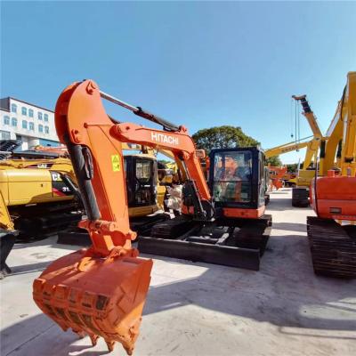 China Mini Used Excavator ZX55 Low Working Hours HITACHI ZX55USR  Crawler Excavator for sale