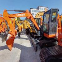 China Mini Used Excavator ZX55 Low Working Hours HITACHI ZX55USR  Crawler Excavator for sale