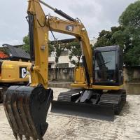 China Used Yellow 7ton  2021 mini CAT307E Crawler Excavator digger -Efficent for sale for sale