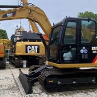 China Used Yellow 7ton  2021 mini CAT307E Crawler Excavator digger -Efficent for sale for sale