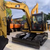 China 2020 yellow Used Cat Excavator 308E2 Mini Excavator Digger 8Tons Earthwork Machine  Hot Sale for sale