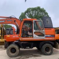 China Original Used Doosan Excavator DH150w-7  Doosan Wheel Excavator for sale