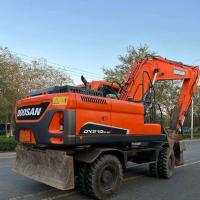China Good Quality Uesd Doosan Dx210w-9c 21ton Wheel Excavator for sale