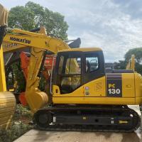 China 2020 12 ton Second - hand Komatsu PC130: Powerful  UsedExcavator digger for Sale for sale