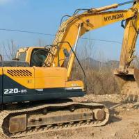 China Used Hyundai R220LC-9 Excavator Digger Reliable And Efficient Construction Equipment for sale