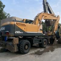 China Used Pre-Owned Hyundai 210W-9 Wheeled Excavator - Versatile and Dependable Earthmoving Machinery for sale
