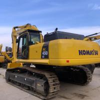 China Used Big Komatsu PC450 Excavator digger with Bucket capacity 2.1m³, Engine SAA6D125E-5 for sale