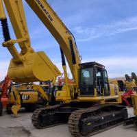 China Used big Yellow Komatsu Excavator digger 45Ton Second Hand In Good Condition for sale for sale