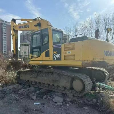 China Used Komatsu PC240 24 Ton Crawler Excavator  with Komatsu Engine and Pump Core Components Included for sale