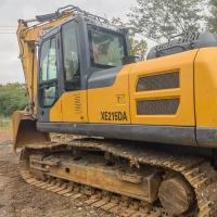 China 2021 Used XCMG 215 Excavator digger with Strong Performance and Affordable Price for sale