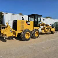 China Straight Blade Diesel Grader with Rear Ripper Attachment 4-Cylinder Engine Low 1200 Working Hours for sale
