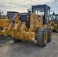 China Straight Blade Diesel Grader with Rear Ripper Attachment 4-Cylinder Engine Low 1200 Working Hours for sale