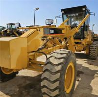 China Straight Blade Diesel Grader with Rear Ripper Attachment 4-Cylinder Engine Low 1200 Working Hours for sale