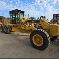 China Straight Blade Diesel Grader with Rear Ripper Attachment 4-Cylinder Engine Low 1200 Working Hours for sale