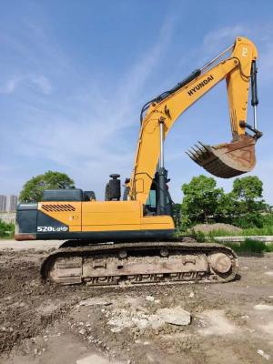 China Used Hyundai 520 Large Scale Excavator Powerful Performance for sale
