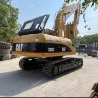 China Used CAT 325C Hydraulic Crawler Excavator Caterpillar  for Construction Projects for sale