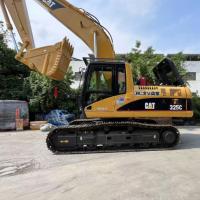 China Used CAT 325C Hydraulic Crawler Excavator Caterpillar  for Construction Projects for sale